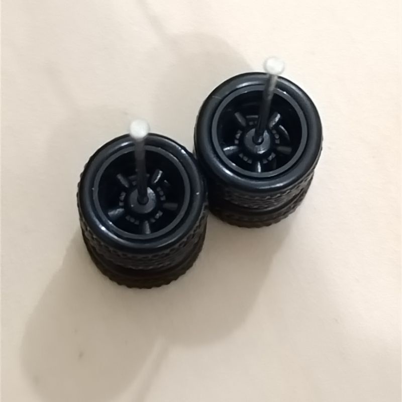 Tayar Getah Hot Wheels Rims Original 1/64 EXTRA LONG AXLE 10mm | Shopee ...
