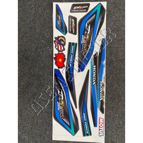 STICKER HONDA EX5 DREAM SUPER | Shopee Malaysia