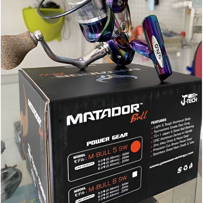 (READY STOCK) Gawas Matador Sport and Bull spinning reel | Shopee Malaysia