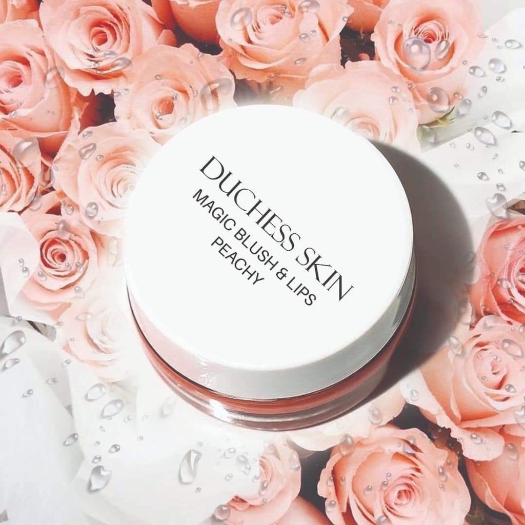 ORIGINAL HQ MAGIC BLUSH AND LIPS PEACHY BY DUCHESS | Shopee Malaysia