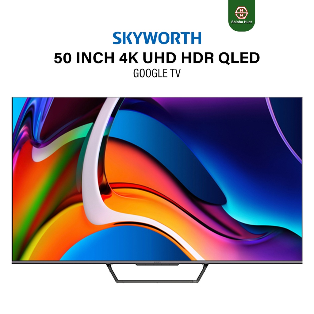 Skyworth QLED TV 50SUE8000 50 inch 4k ultra hd Google tv android tv ...