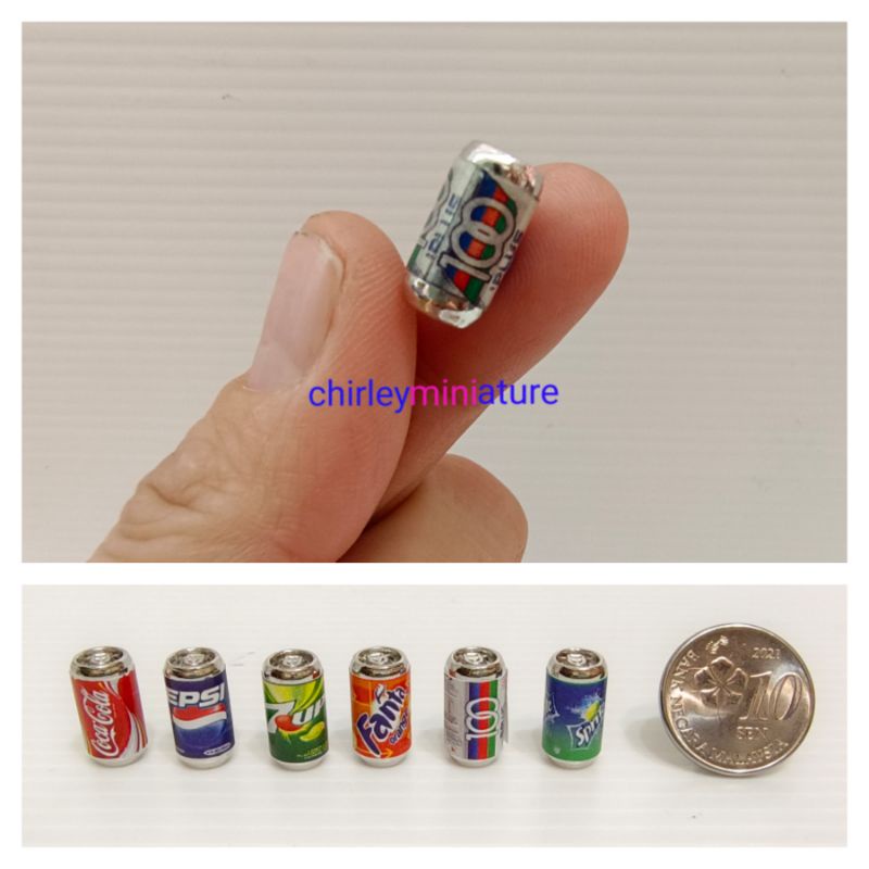 Dollhouse Miniature soda 1/12 / Dollhouse miniature drink 1/12 / 娃娃屋汽水 ...