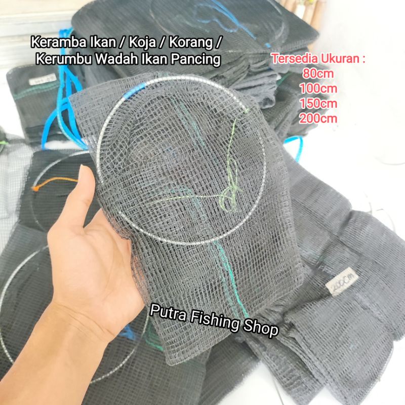 Fish Cages/Kerumbu/Kepis/Waring Fishing Containers | Shopee Malaysia