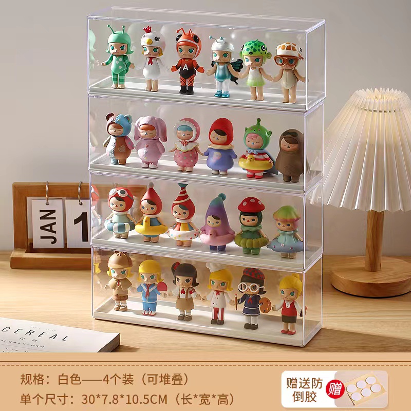 Display Cabinet Transparent Box Lego Popmart Molly Display Box Blind ...