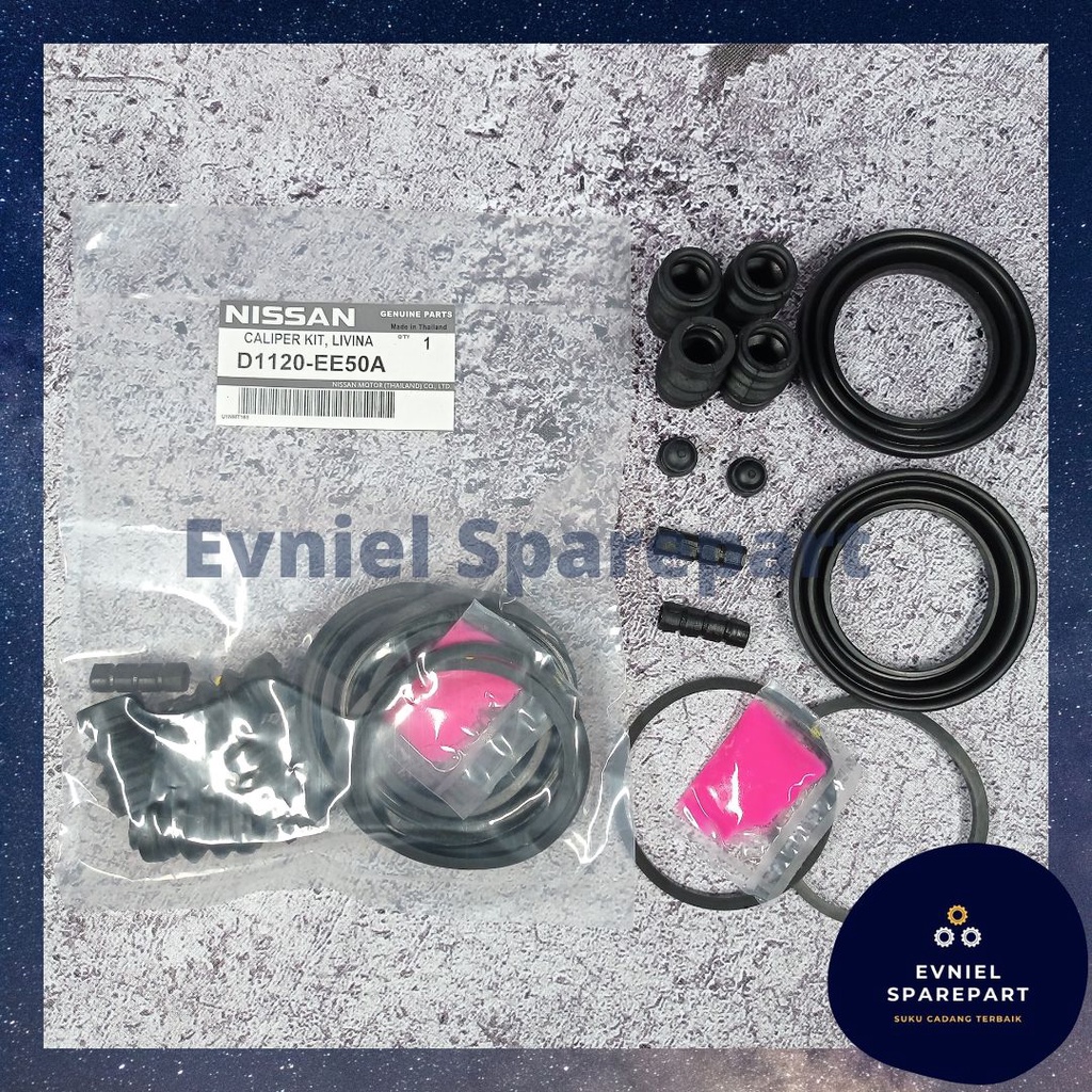 Livina Front Disc Brake Seal Rubber Caliper Kit (D1120-EE50A) | Shopee Malaysia