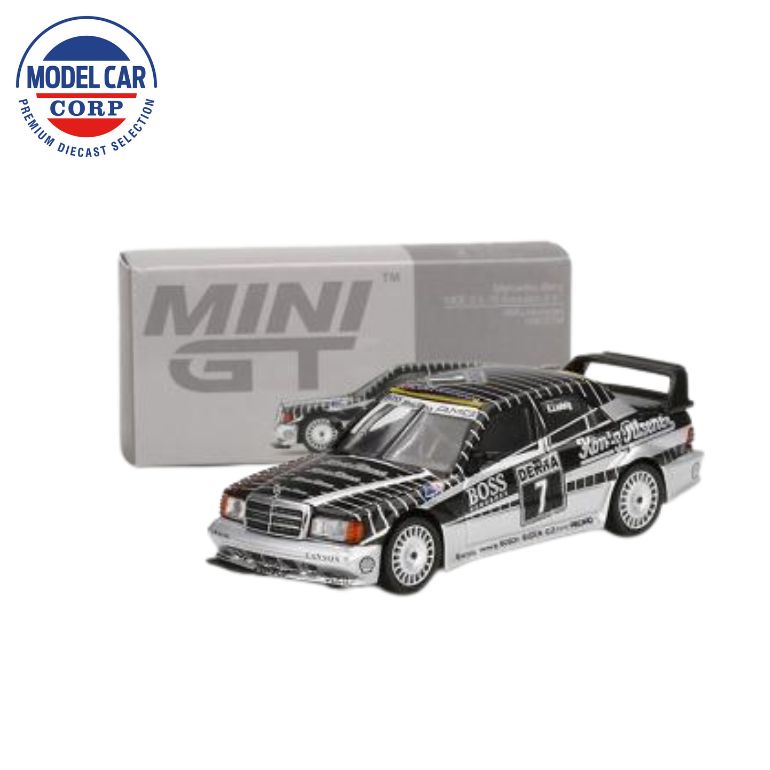 Mini GT Mercedes-Benz 190E 2.5-16 Evolution II #7 AMG-Mercedes 1990 DTM ...