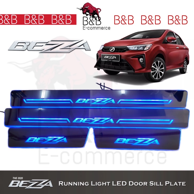 DOOR STEP LED Myvi BEZZA AXIA ATIVA ALZA 4PCS PERODUA RUNNING LIGHT ...