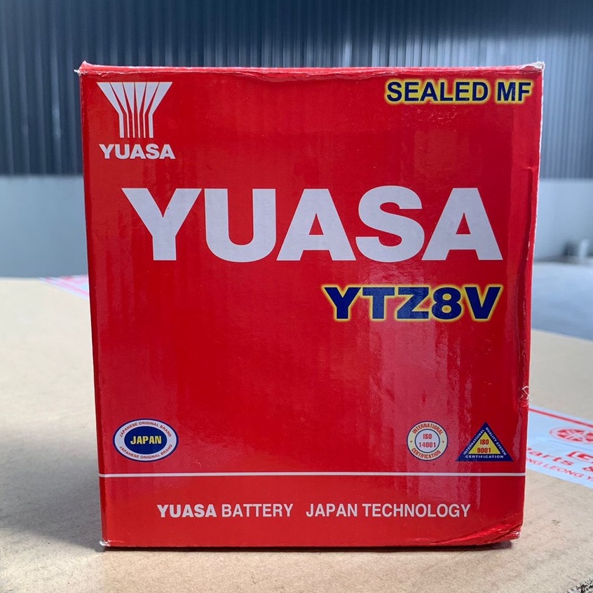 (100% DIJAMIN ORIGINAL) YTZ8 YUASA BATTERY YTZ8V XMAX 250/R25 | Shopee Malaysia