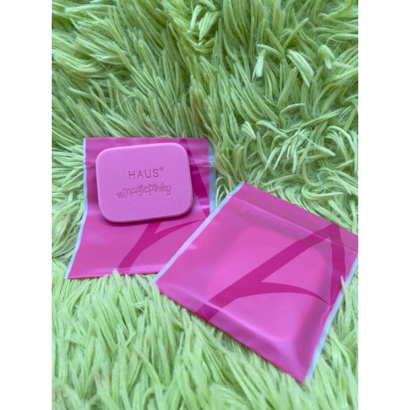 HAUS SPONGE MAGIC PINKY POWDER | MAKEUP SPONGE ORIGINAL HQ | Shopee ...