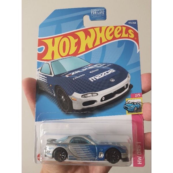 Hot Wheels 95 Mazda RX-7 Falken Silver | Shopee Malaysia