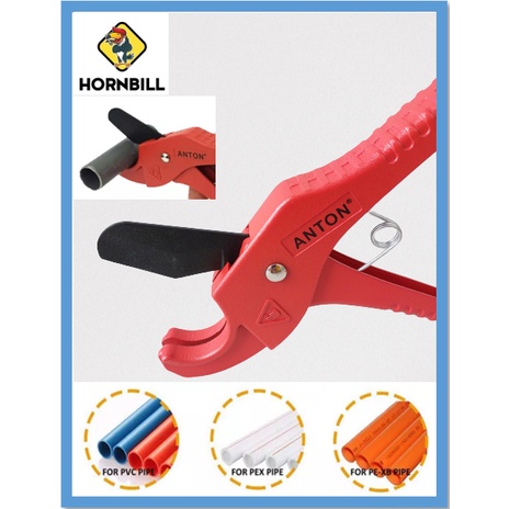 ANTON Heavy Duty Forged Steel Anton PVC Pipe Cutter Poly Pipe Cutter ...