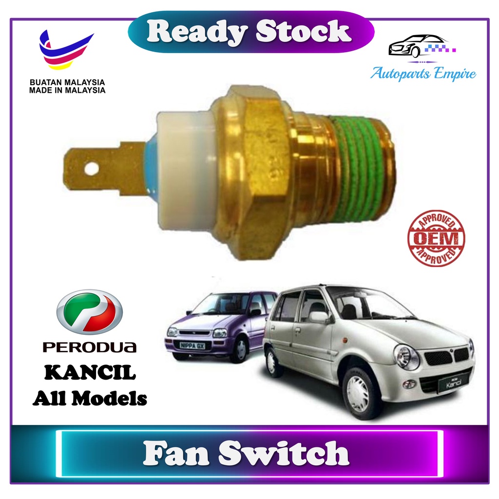 Perodua Kancil 】 Fan / Thermo Cooling Temperature Switch - Thermo ...