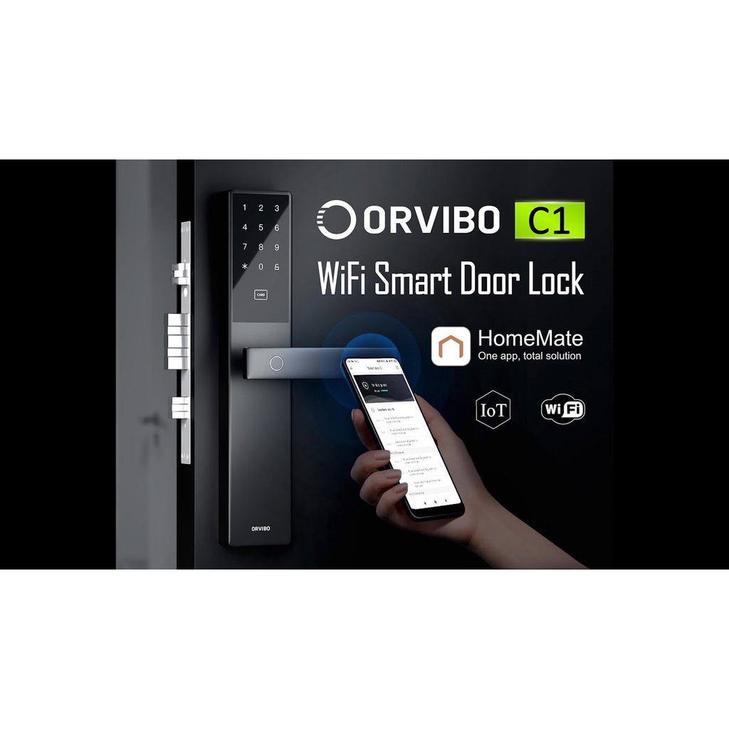 Orvibo Smart Door Lock C1 | Shopee Malaysia