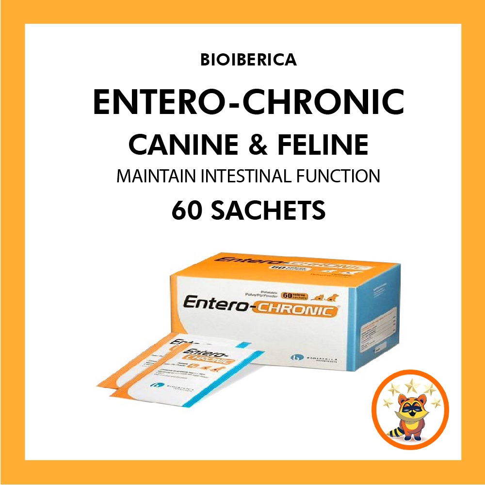 Bioiberica Enterochronic Canine & Feline 60 Sachets | Shopee Malaysia