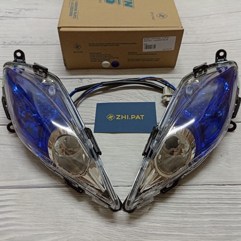 ORIGINAL ZhiPat Yamaha LC135 v1 LC v4- V7 Lampu Signal ZhiPat Exciter ...
