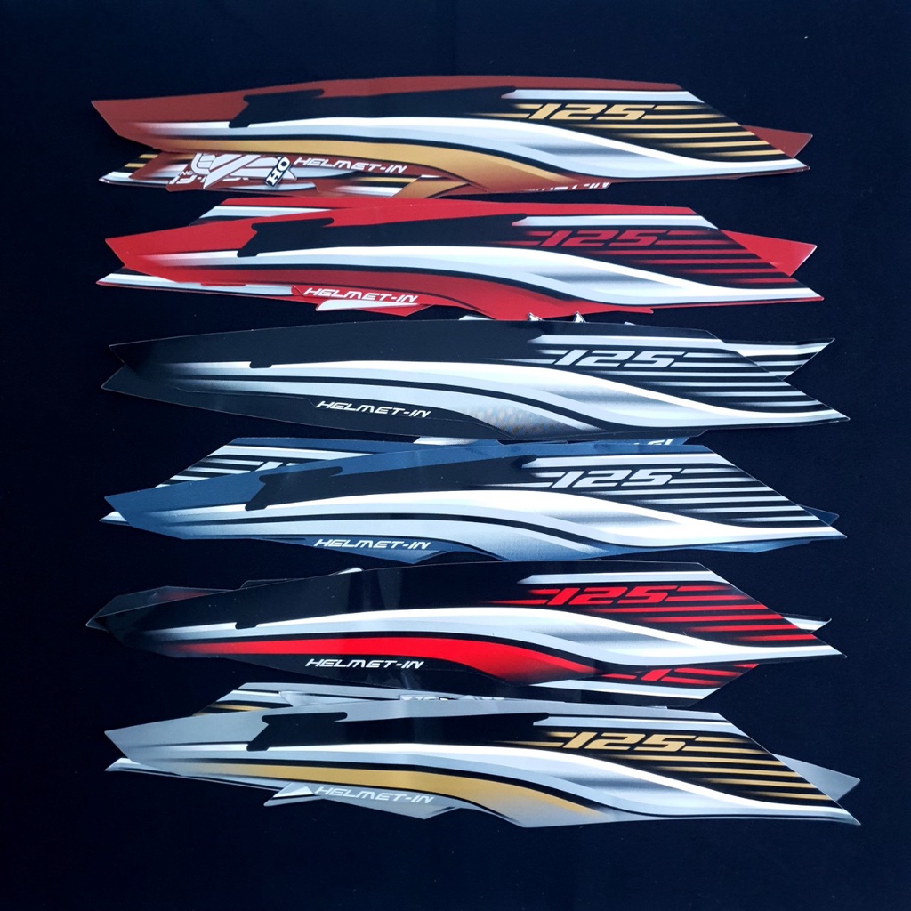 2016 FUTURE 125 CAR DECORATIVE STICKER PREMIUM 3-LAYER STICKER | Shopee ...