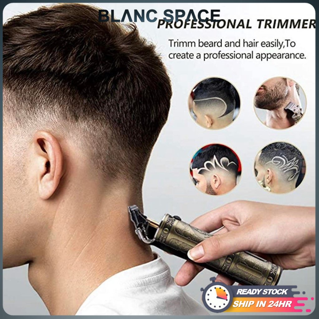 [BS] Wireless Electric Hair Clipper Trimmer Barber Haircut Battery ...