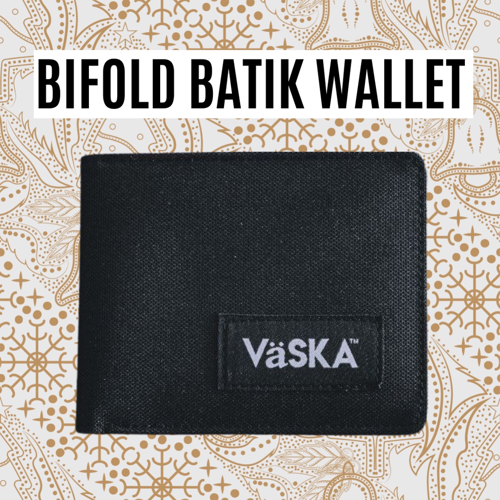 Vaska Bifold Batik Wallet | Shopee Malaysia