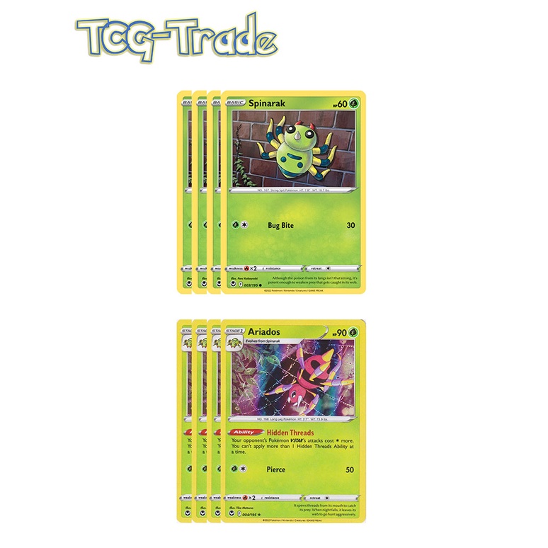 [Pokemon Player's Section] Play Set - SIT 4 Ariados Line Playset ...