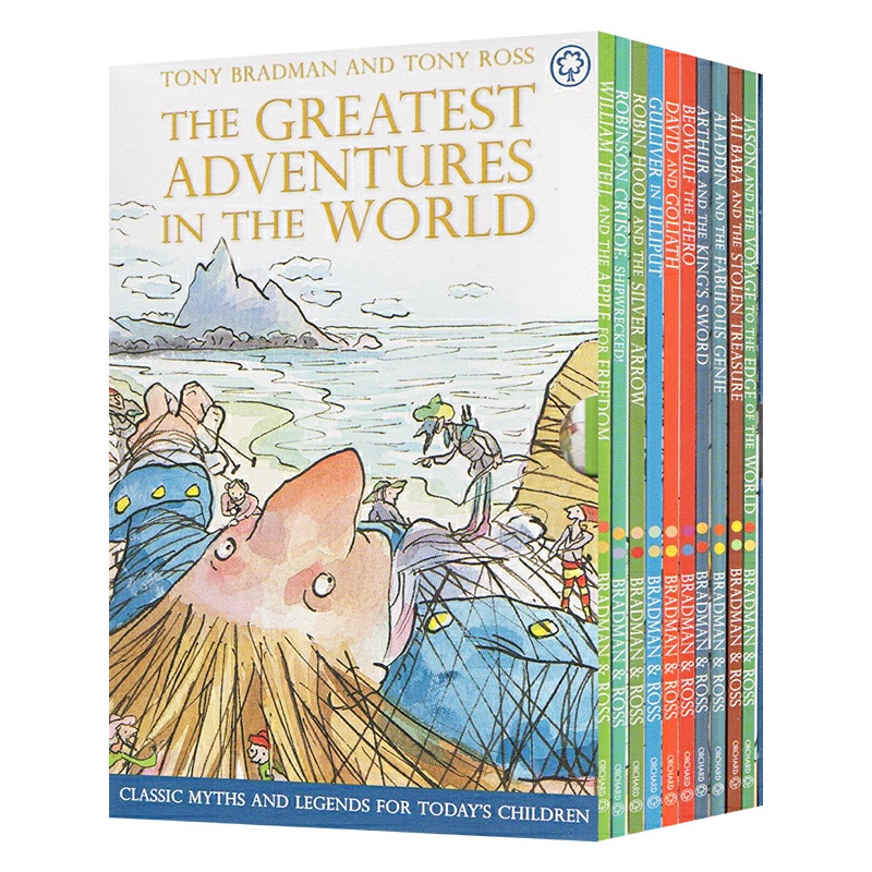 The Greatest Adventures In The World Story 10 Books Collection Box Set ...