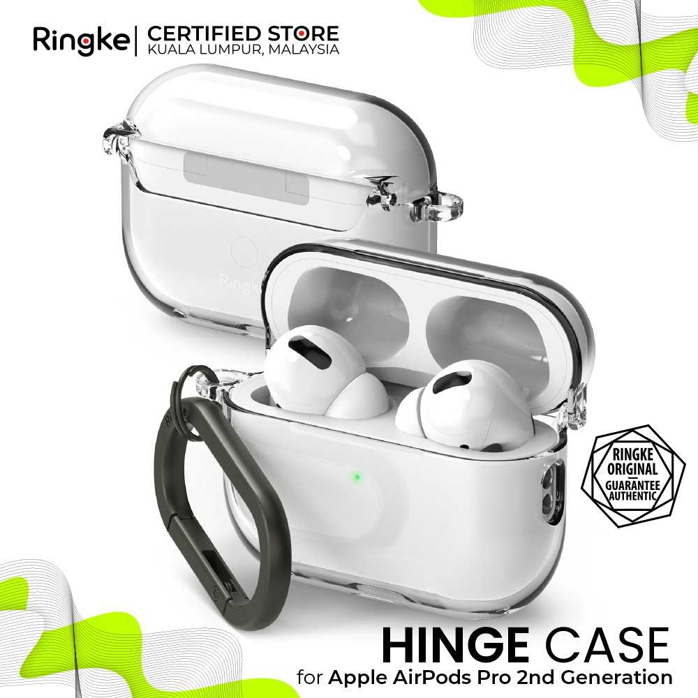 RINGKE® HINGE CASE Anti-Yellowing Material Compatible AirPods Pro 2 ...