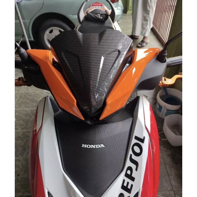 HONDA RSX WinnerX Winner-X RS-X150 COWLING VISOR LONG / WINDSHIELD ...