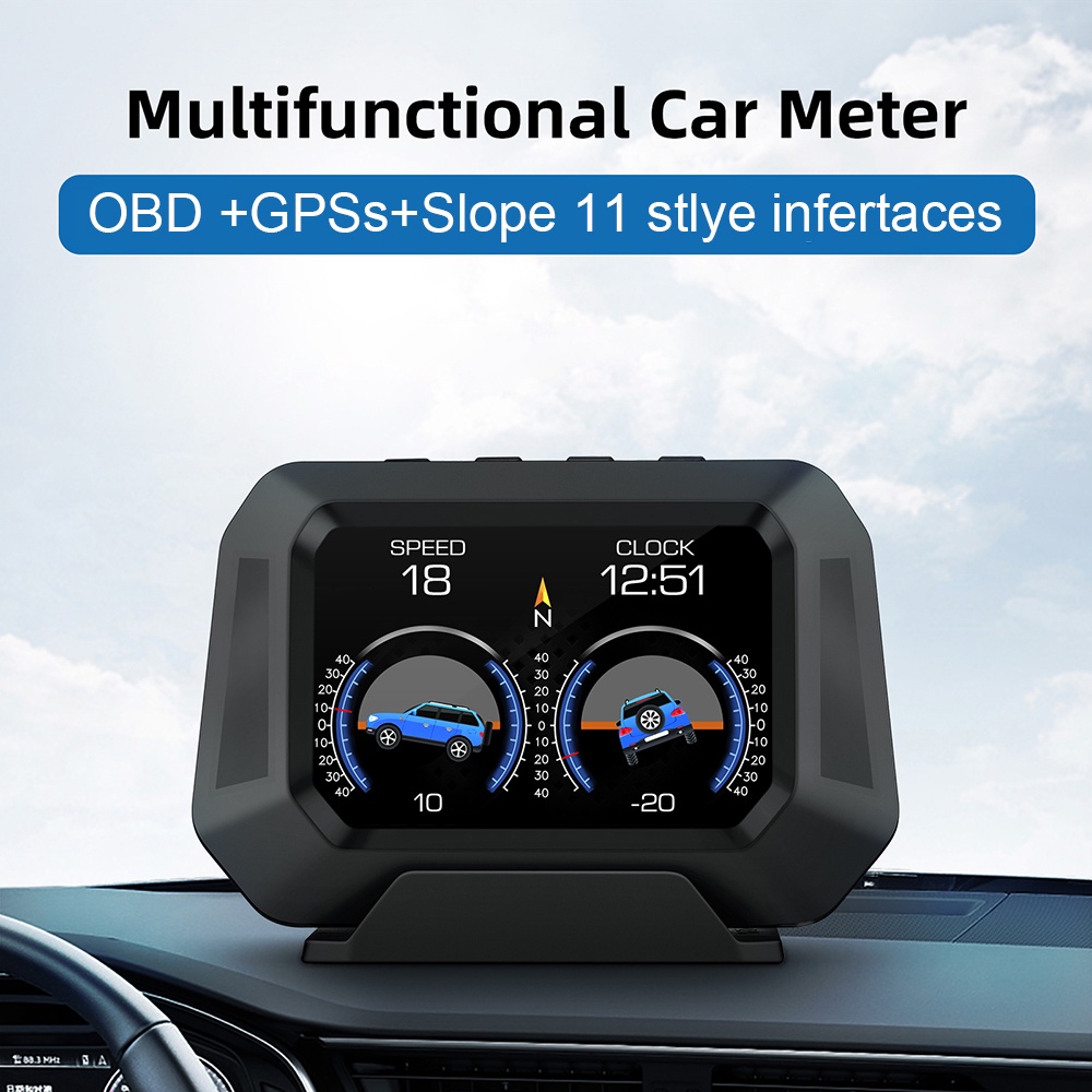 Gradient GPS P21 4x4 Inclinometer Real-Time Off-road Vehicle System Car ...
