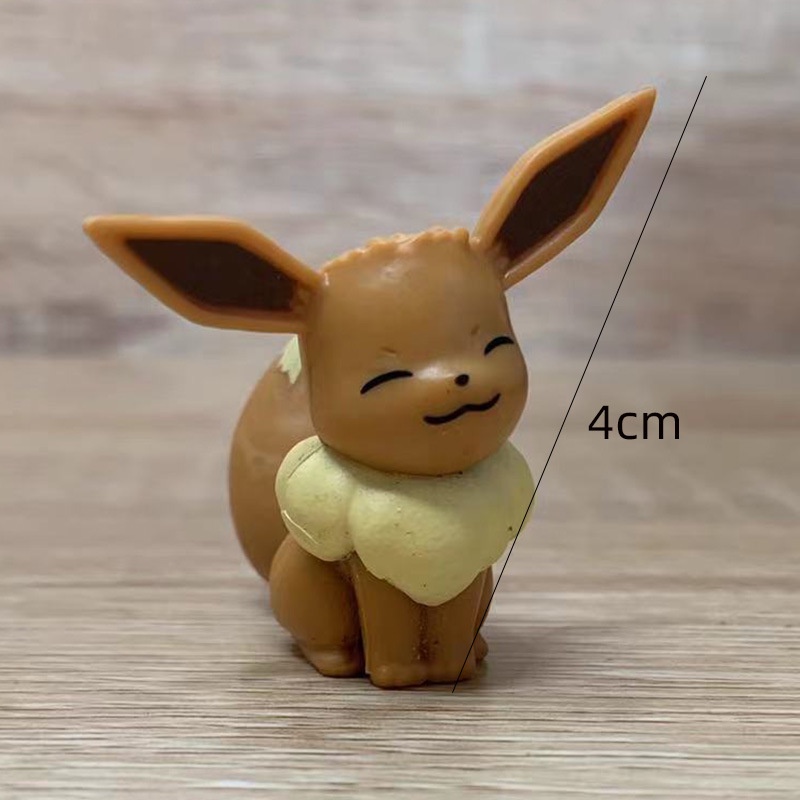 Anime Pokemon Figures Litten Action Figures Pikachu Figures Bulbasaur ...