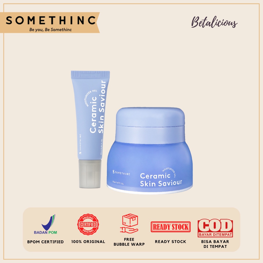 Somethinc Ceramic Skin Saviour Moisturizer Gel | Shopee Malaysia