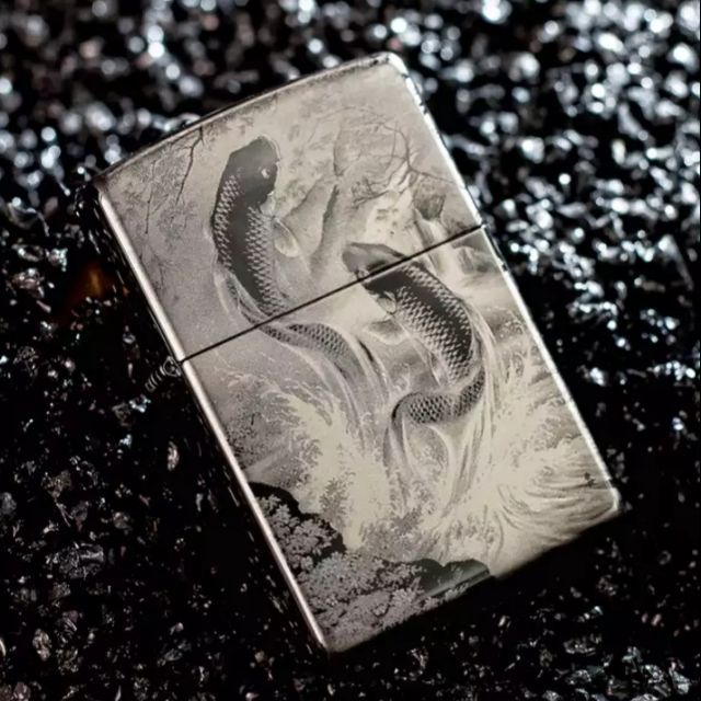 Zippo Fish Koi Lighter | Shopee Malaysia