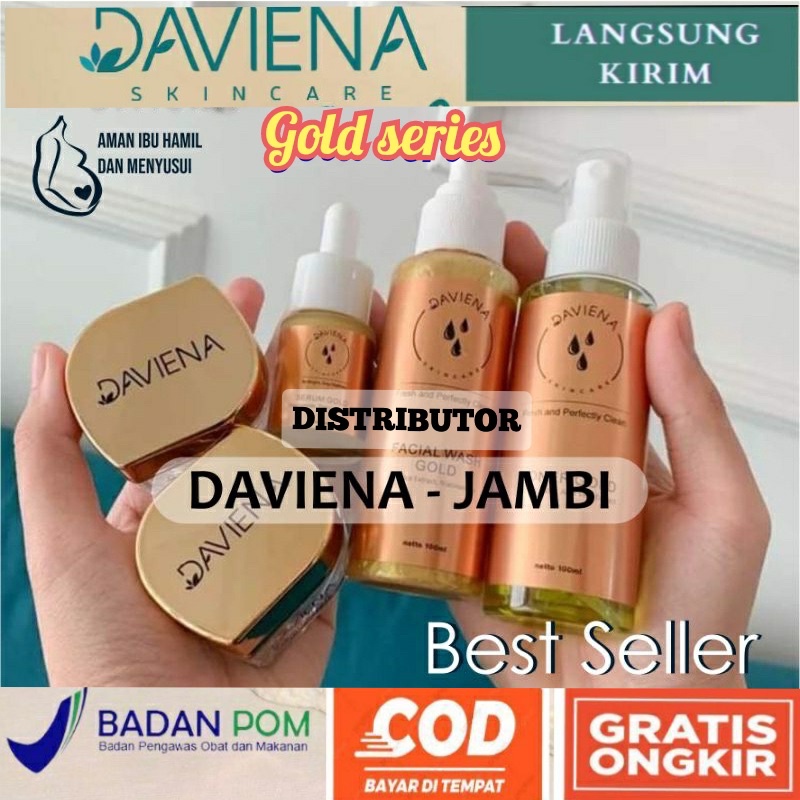 Davienaskincarejambi Gold series complete package |Daviena center| Gold ...