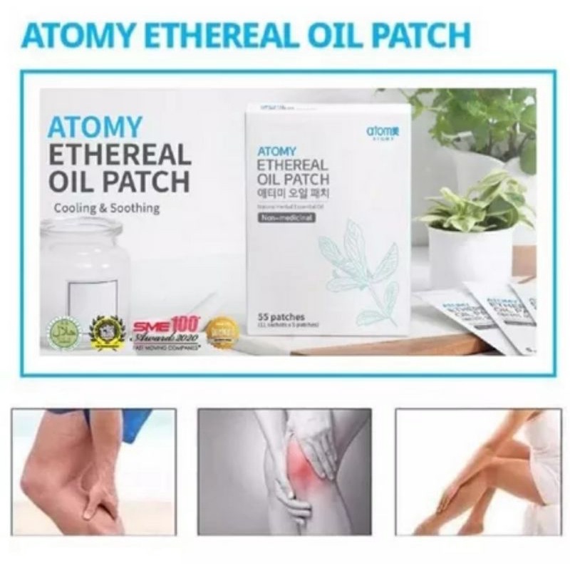 Atomy Ethereal Oil Patch 艾多美 精油貼布 (55pcs/box) Ready Stock | Shopee Malaysia