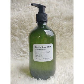 Castile Soap for Hair, Body&Face 3in1 Handmade Natural Shampoo|Body ...