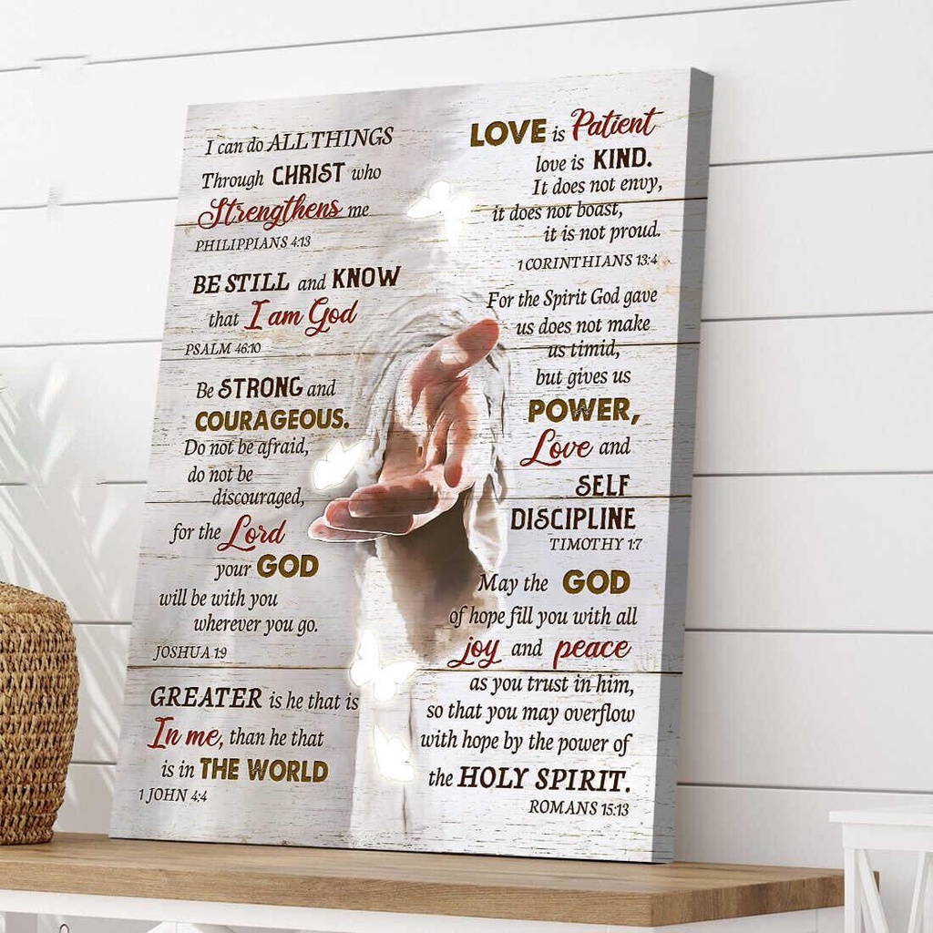 HD Gifts Bible Verses Wall Art - Bible Canvas Printing - Bible Verses ...