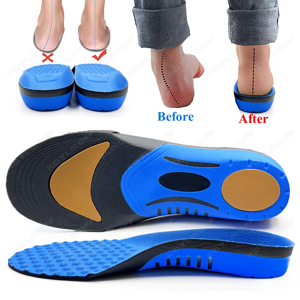 Best Insoles For Feet Orthopedic Valgus Insoles Templates Flat Foot ...