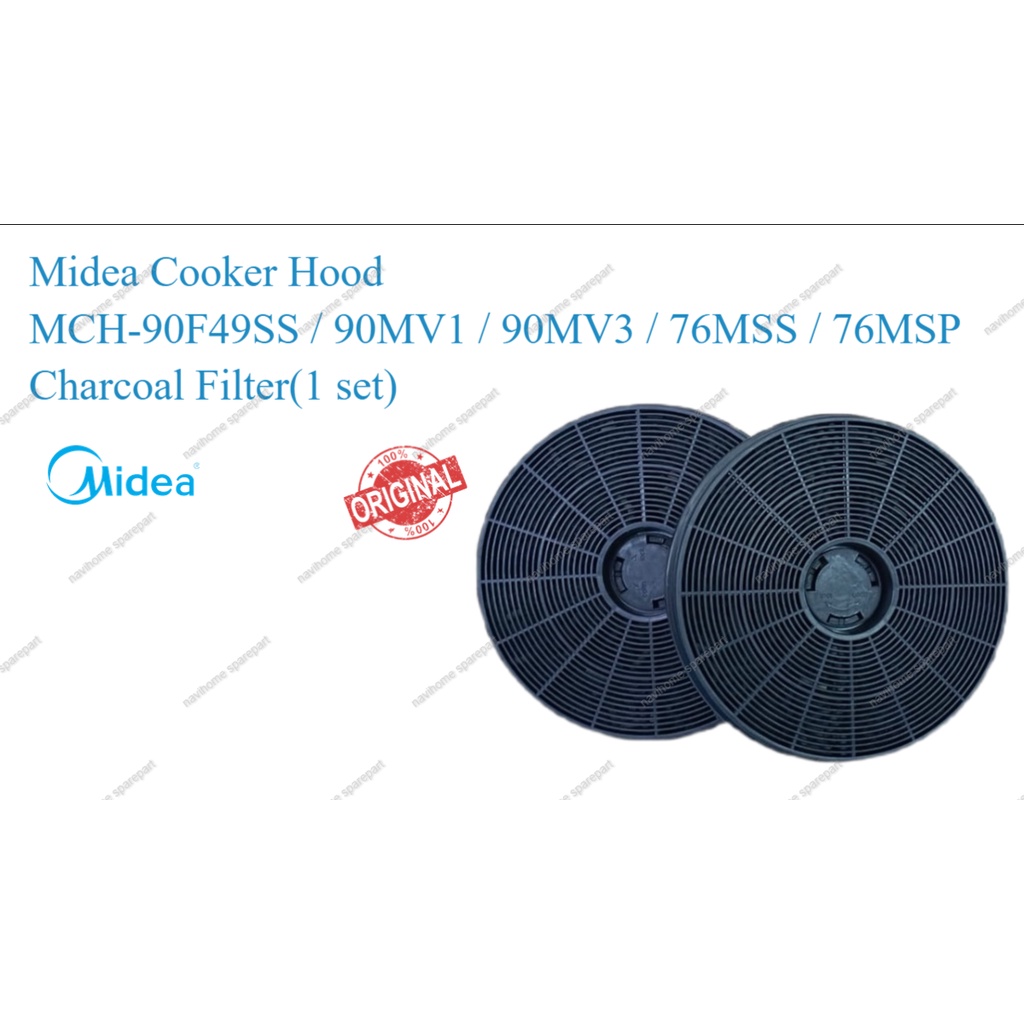 Accessories/Spare Part-Midea Cooker Hood MCH-90F49SS / 90MV1 / 90MV3 ...