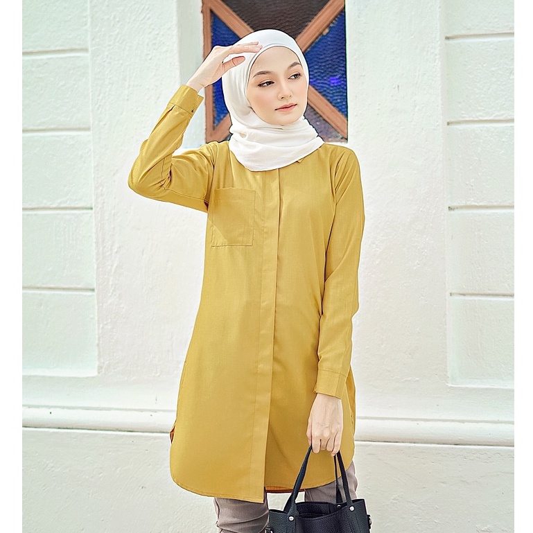 CLARA BASIC COTTON BLOUSE (PREMIUM COTTON MINIMAL IRONING) - READY STOCKS (GROUP 1) | Shopee ...