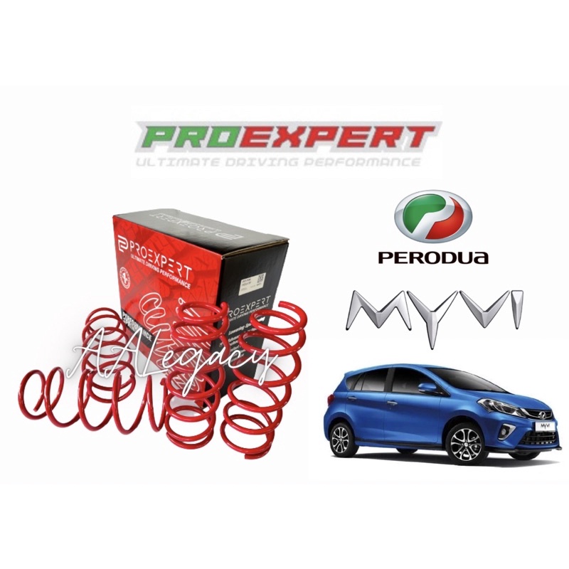 PROEXPERT SPORT SPRING FOR PERODUA MYVI GEN3/FACELIFT | Shopee Malaysia