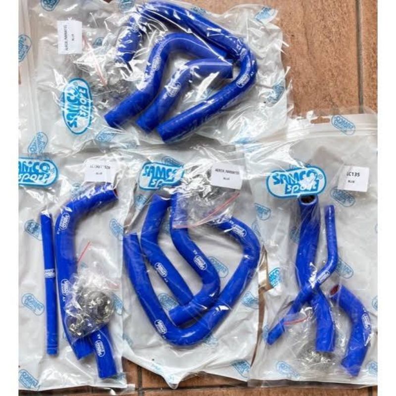 SAMCO SPORT RADIATOR HOSE (SILICONE COOLANT HOSE WATER PIPE) Y16 Y15 ...