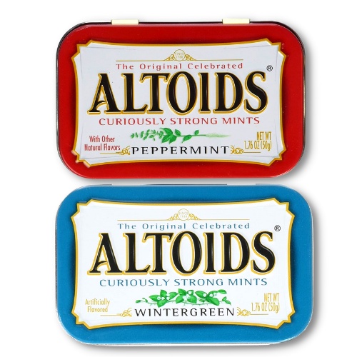 Altoids Classic Peppermint Breath Mints | Wintergreen | Spearmint ...
