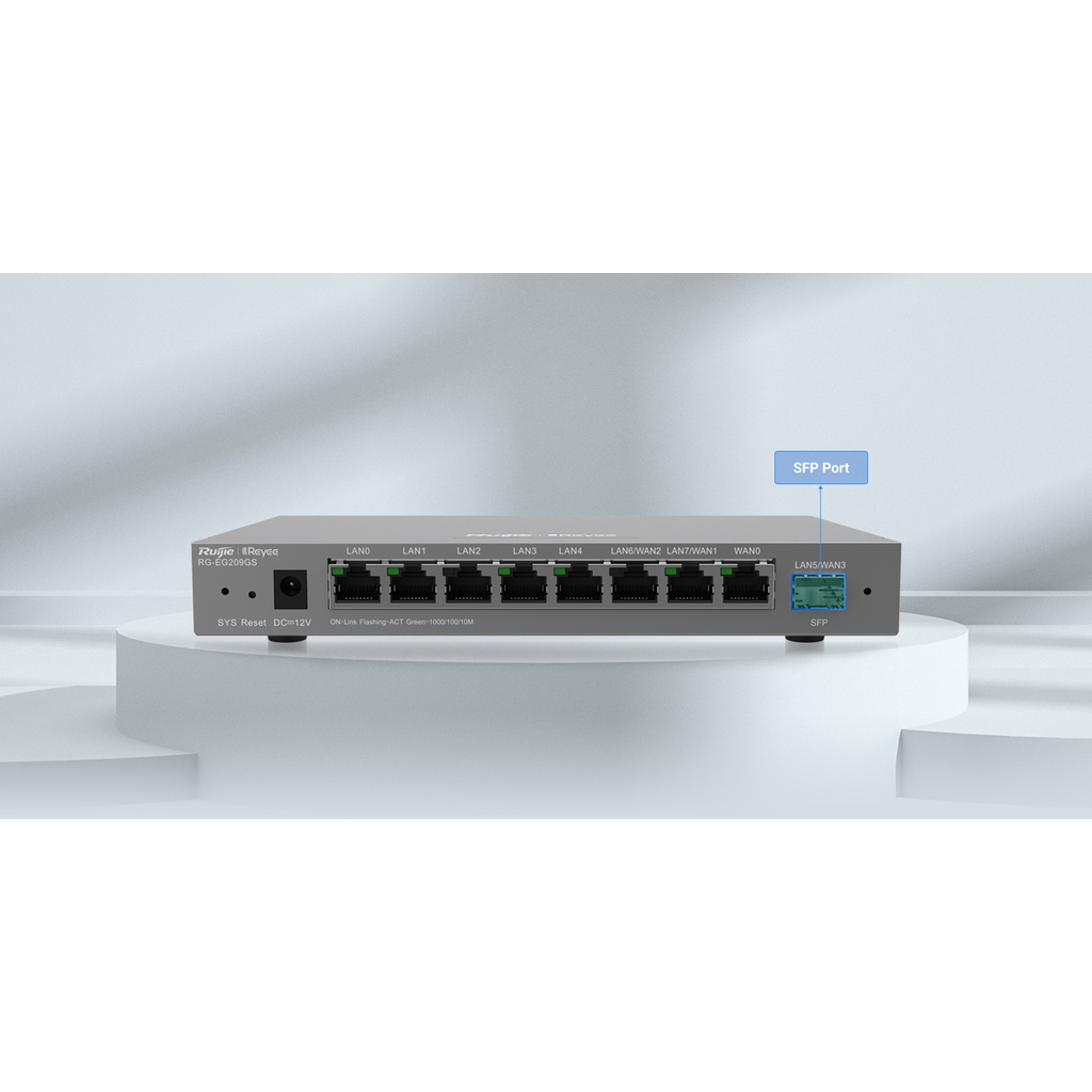 Smart Gateway Load balancing management via app 200 users, Ruijie RG-EG209GS 209GS (genuine ...
