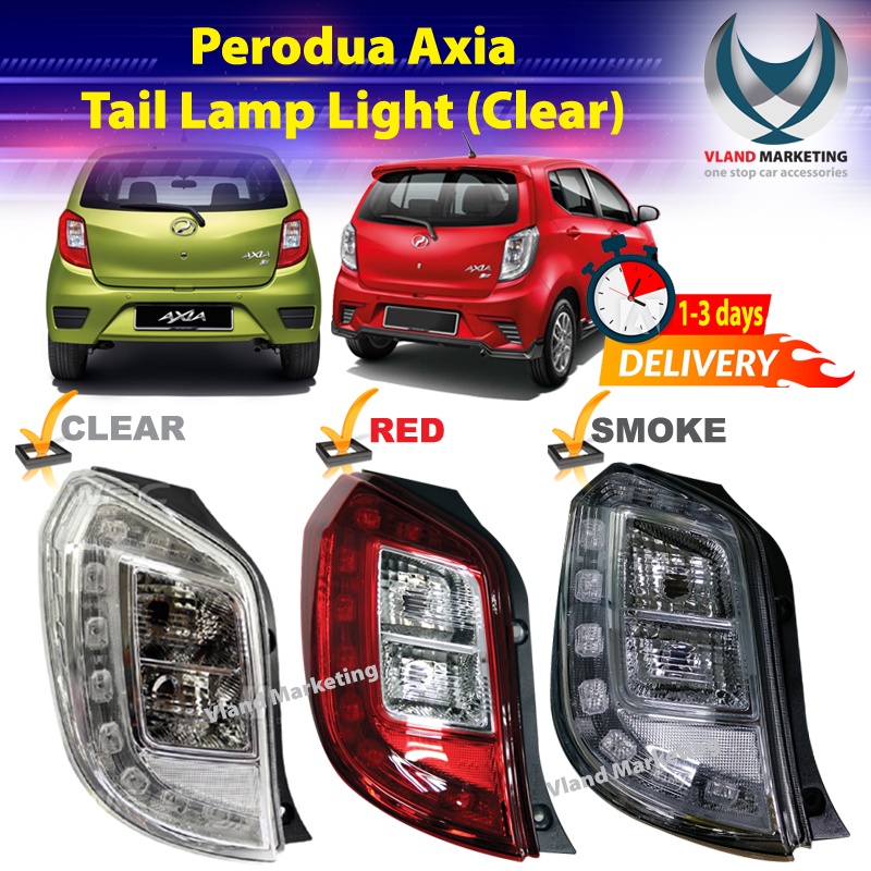 ( READY STOCK ) Perodua Axia Tail Lamp Light / Perodua Axia lampu ...