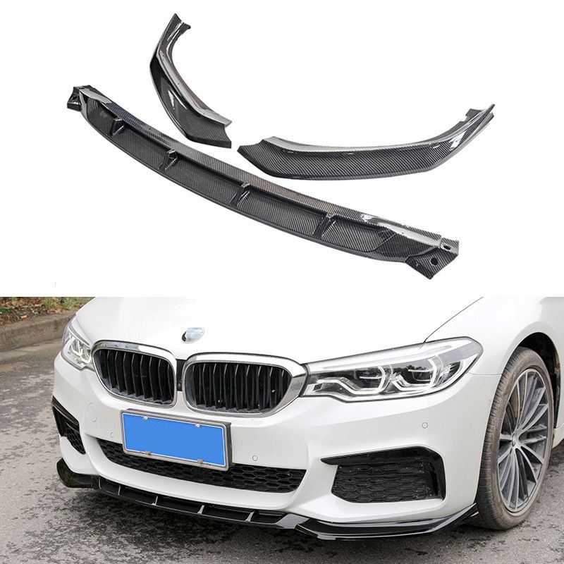 BMW G30 G31 M Sport Tuning ABS Front Splitter Spoiler For 5 Series 2017 ...
