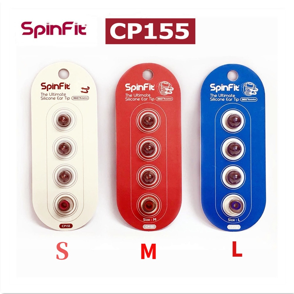 Spinfit CP155 Silicone Rubber Eartips 5.5MM(1 Pair) | Shopee Malaysia