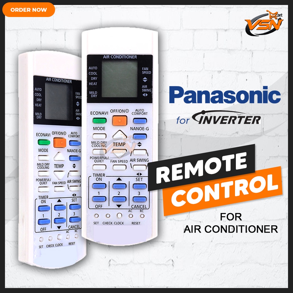 UNIVERSAL AIRCOND REMOTE CONTROL FOR Panasonic Air Cond Aircon Aircond ...