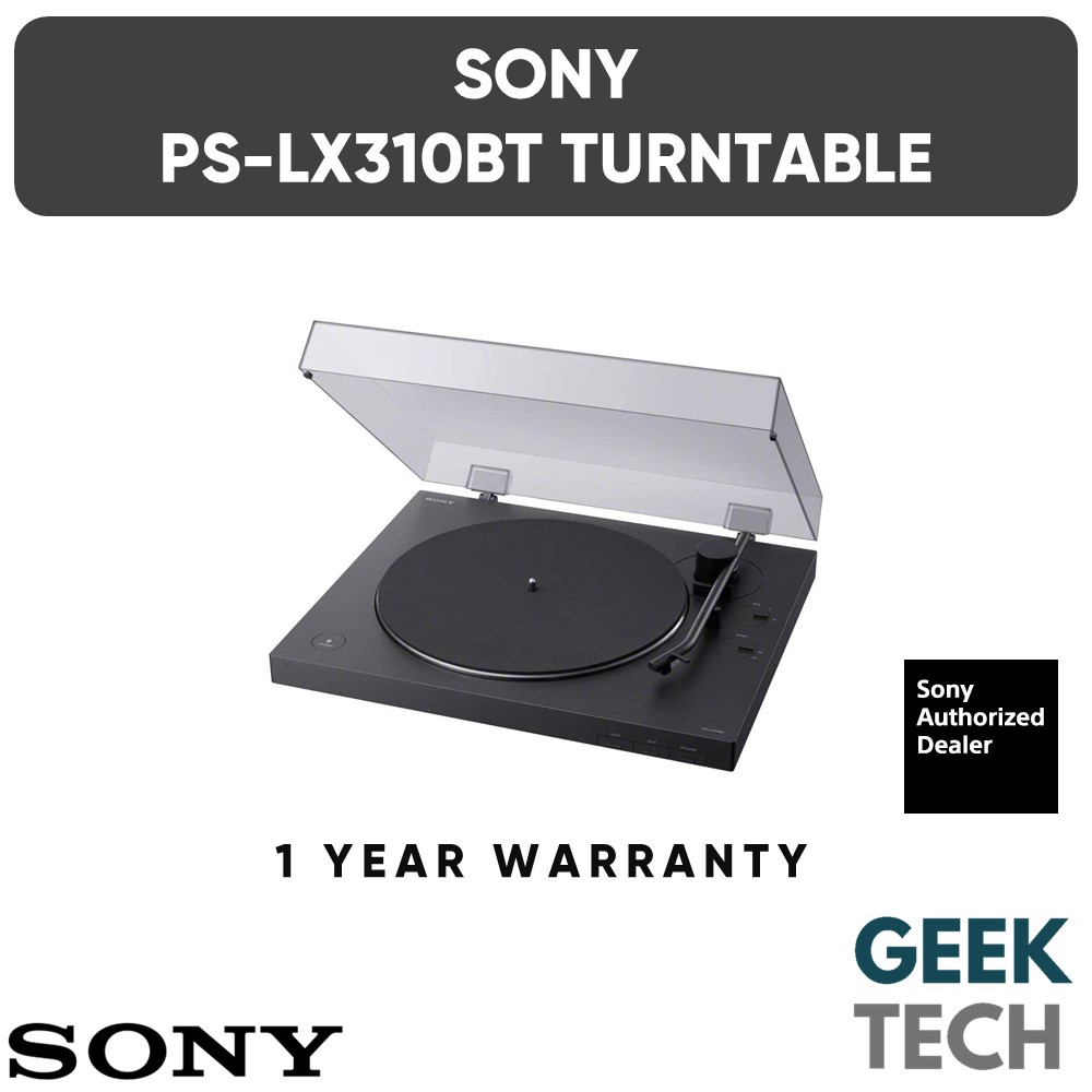 Sony PS-LX310BT Turntable - Fully Automatic Wireless Vinyl Record ...
