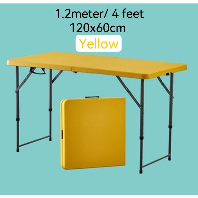 KT WARE 2X4 FEETMultipurpose Folding Table Heavy Duty Exhibition Dining ...