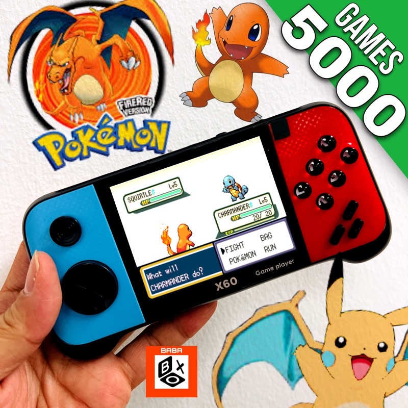 Pokemon GBA emulator handheld plus portable games x51 x7s x12 plus same ...