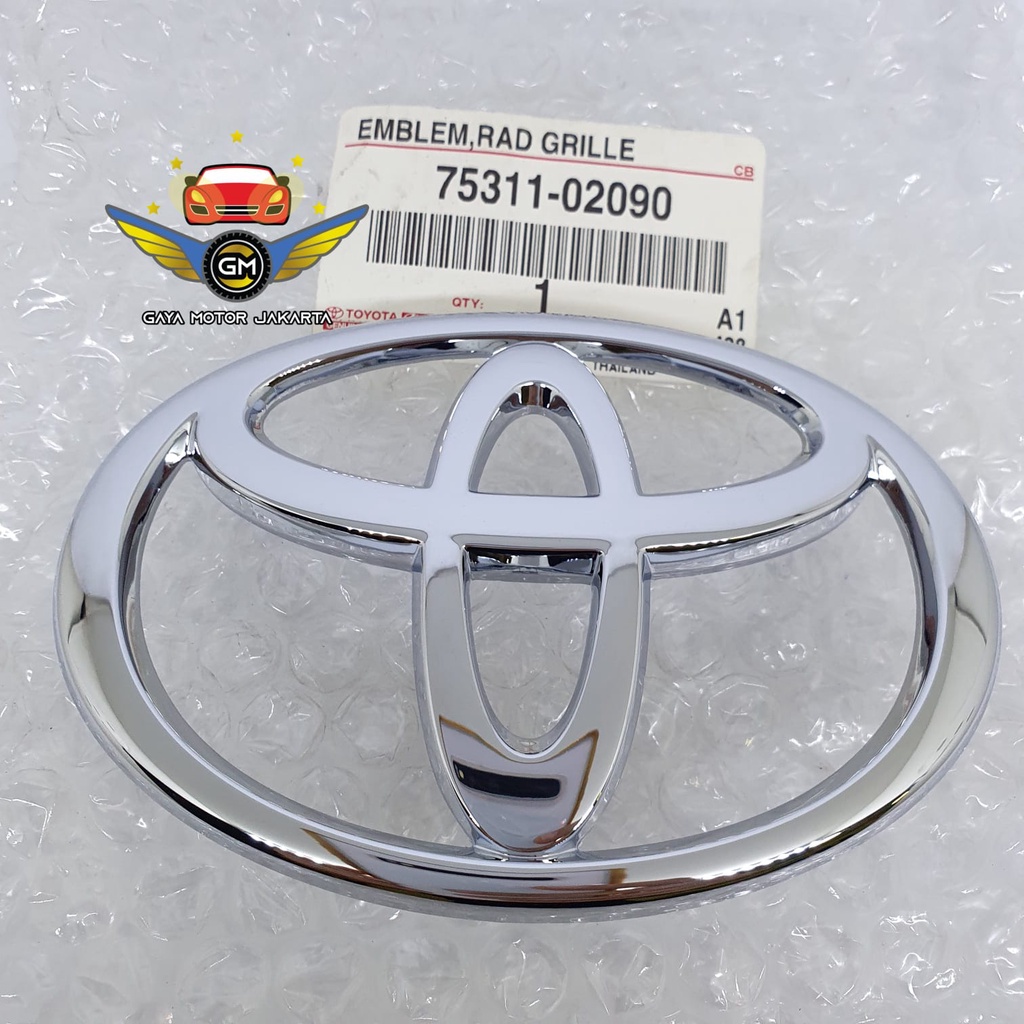 Toyota Grill Radiator Logo Emblem Front Corolla Altis 75311-02090 ...