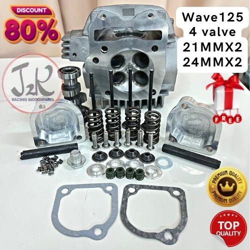 head wave 125 4valve 21 24 (FULL SET) Wave 125 Racing head Wave125 Head ...